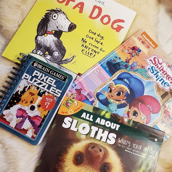 Nickelodeon | Other | Set Of 4 New Kids Books | Poshmark